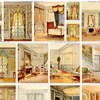 Vintage Paper Doll House Background Digital Scenes 1 | 15 Vintage ...