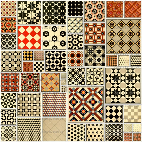 Tile Patterns - Etsy