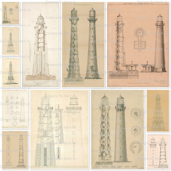 Lighthouse Plans - Etsy