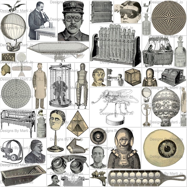 Steampunk Science - Etsy