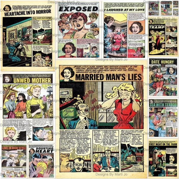 Vintage Comic Book - Etsy