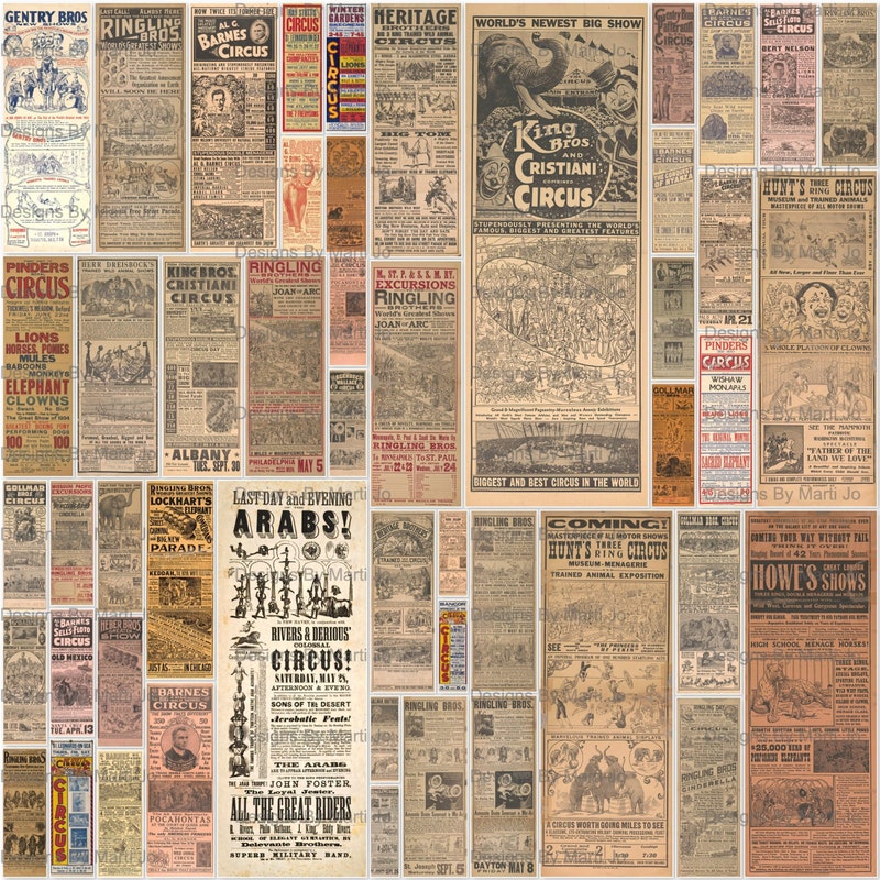 Poster Circus Kids - Etsy