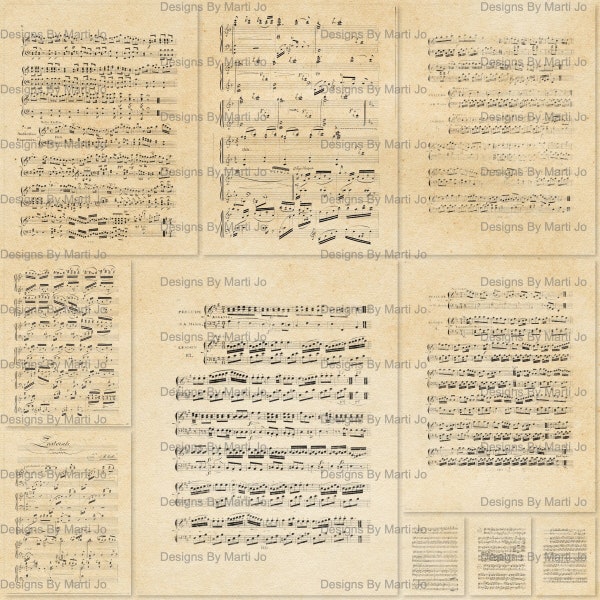 Sheet Music - Etsy