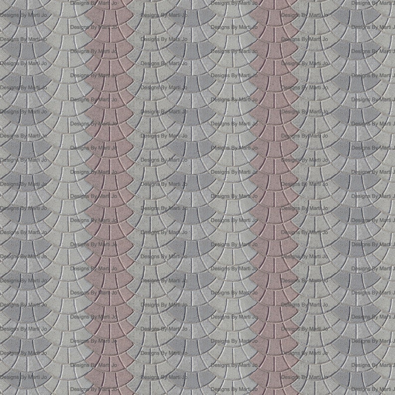 Printable Miniature Stone Pavement Dollhouse Patterns Twelve - Etsy