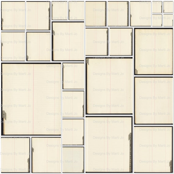 RARE Blank Vintage Printable A-Z Directory JPG Pages Vintage | Etsy