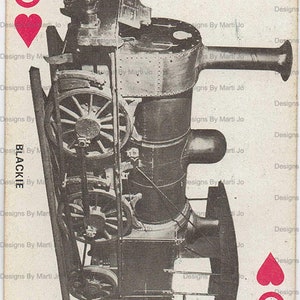 Vintage Miniature Train Locomotive Playing Cards | Printable Vintage ...
