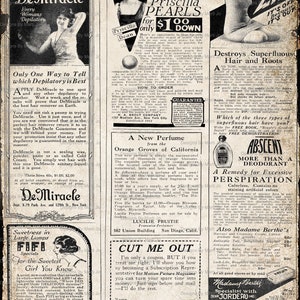 Vintage Ads Overlays Set 1 | 10 Vintage Magazine Advertisement ...