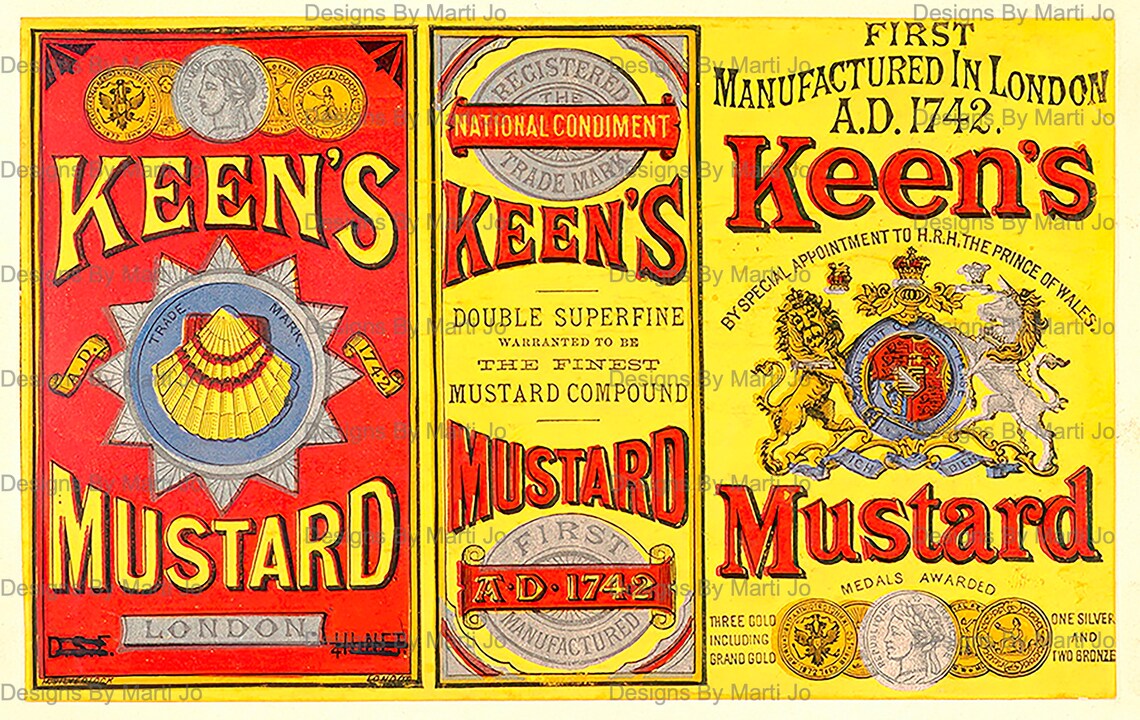 Vintage Condiment Labels Kit 45 JPG Spices Extracts Syrups - Etsy