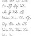Cursive Writing Practice Tracing Pages Printable Cursive Letter Tracing ...