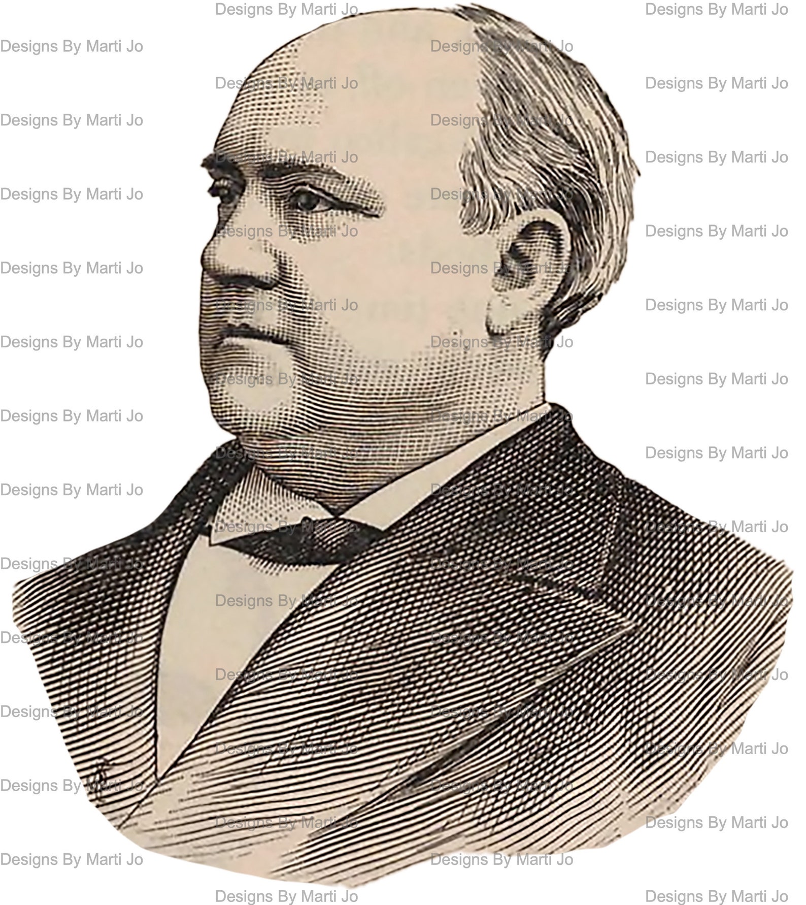 Vintage Men's Portraits 25 Individual Engravings 2 - Etsy