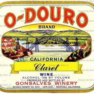 Vintage Wine Labels | 73 Printable Wine Labels | Digital Vintage Labels ...