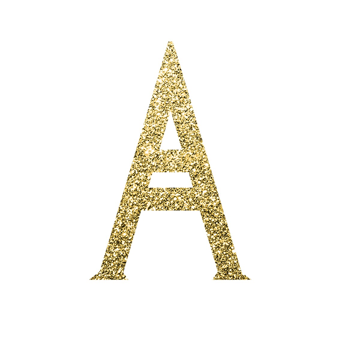 Gold Glitter Art Deco Letters Gatsby Letters Digital - Etsy