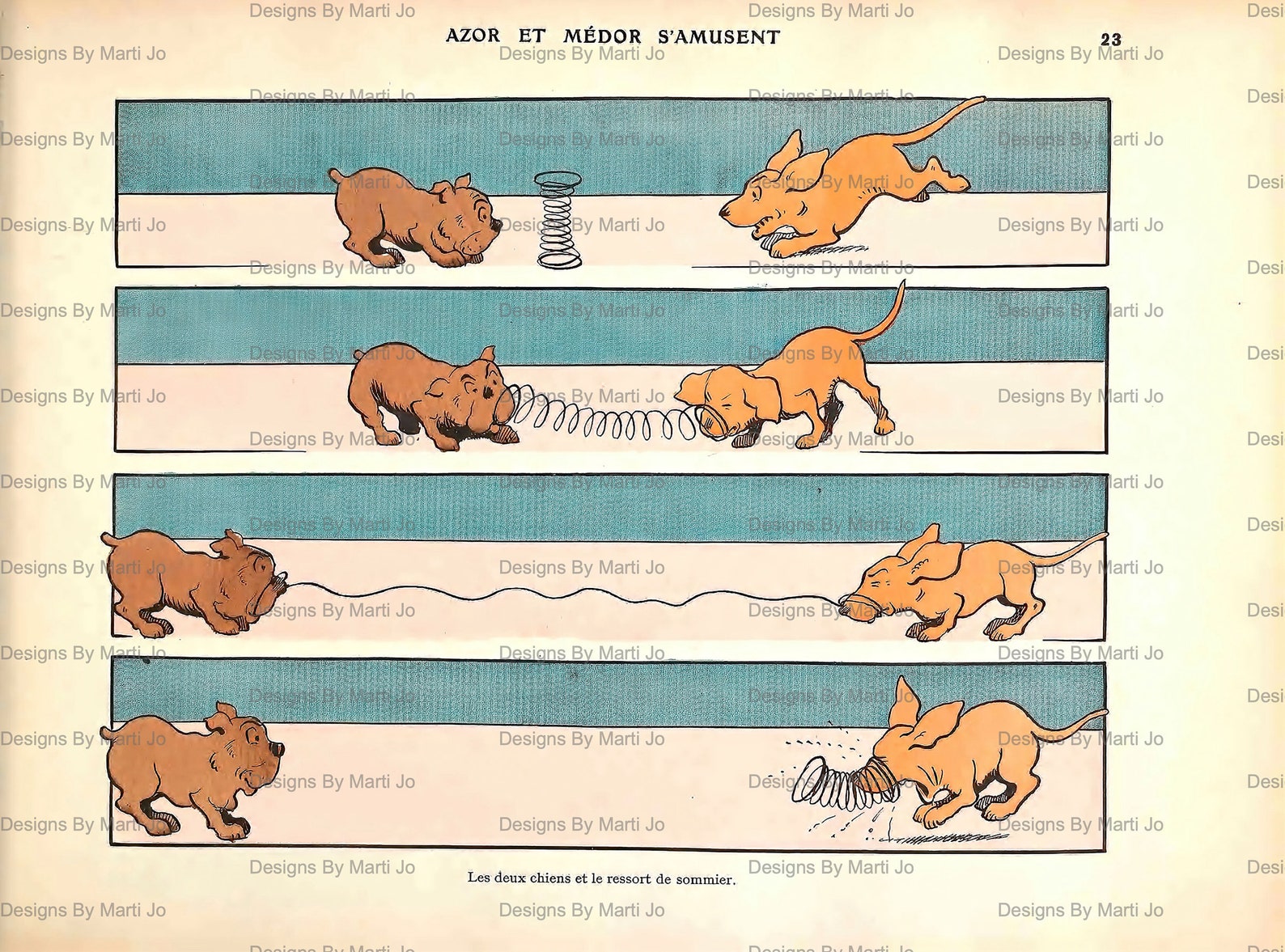 87 Gorgeous Printable Vintage Funny Animal Comics JPG Images - Etsy