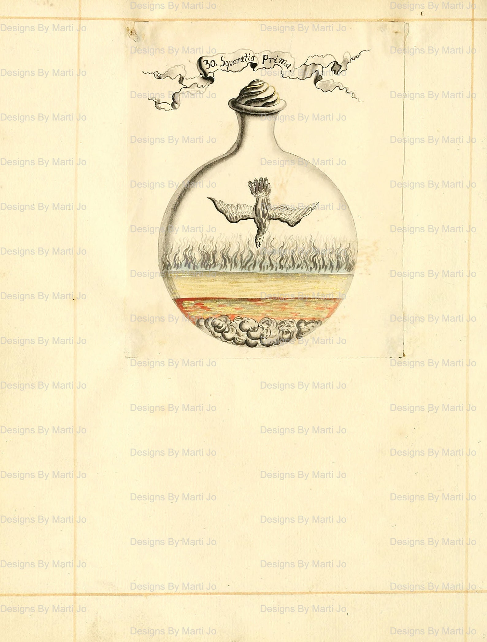 24 Vintage Alchemy Printable JPG Pages Vintage Junk Journal - Etsy