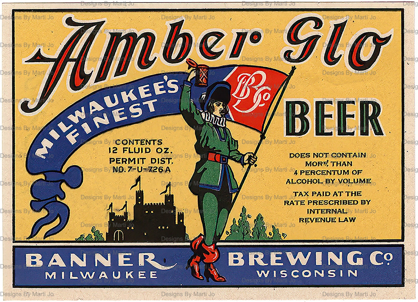 Vintage Beer Labels Set 2 26 Printable Vintage Beer Labels - Etsy