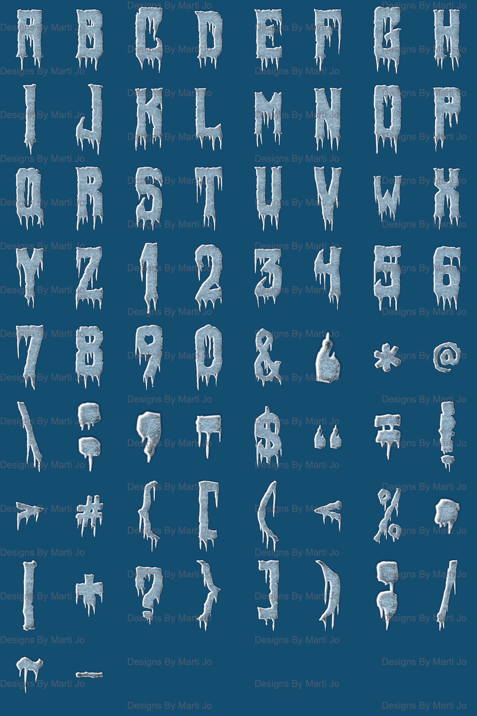 Letter A Ice Letter A Ice