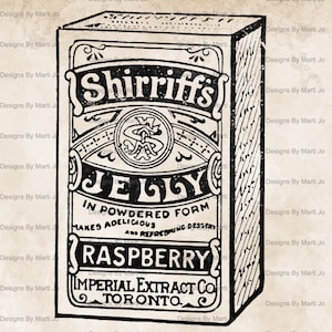 Vintage Grocery Items Overlays | 60 Individual PNG Files of Grocery ...