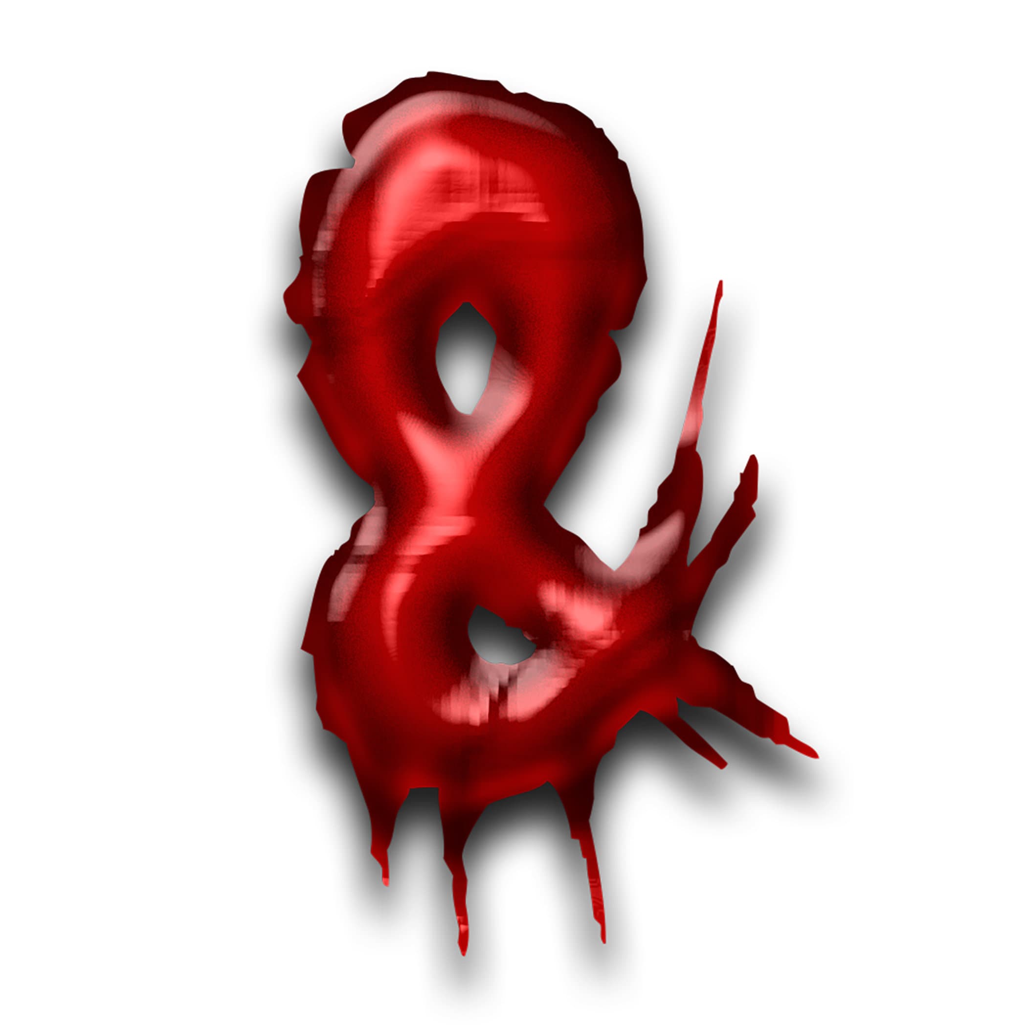 Dripping Blood Letters Printable Alphabet Blood Letters | Etsy