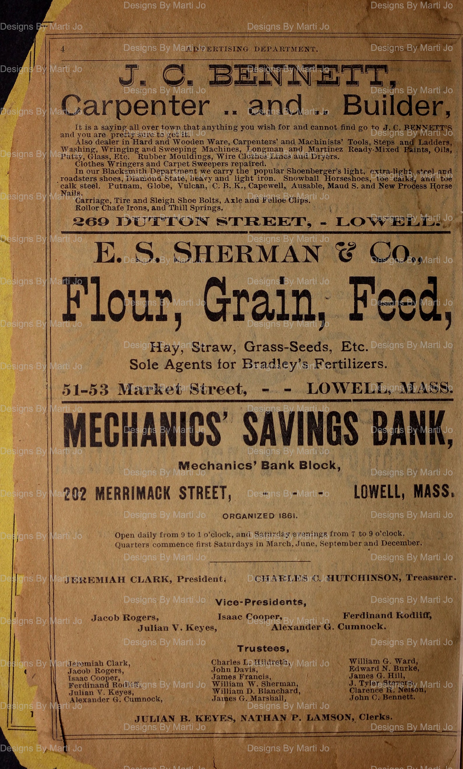 15 Vintage 1898 Old Phone Book JPG Pages | Vintage Phone Book Junk ...