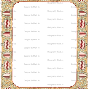 Rare Colored Vintage Digital Frames and Borders Set 2 | 20 Vintage ...
