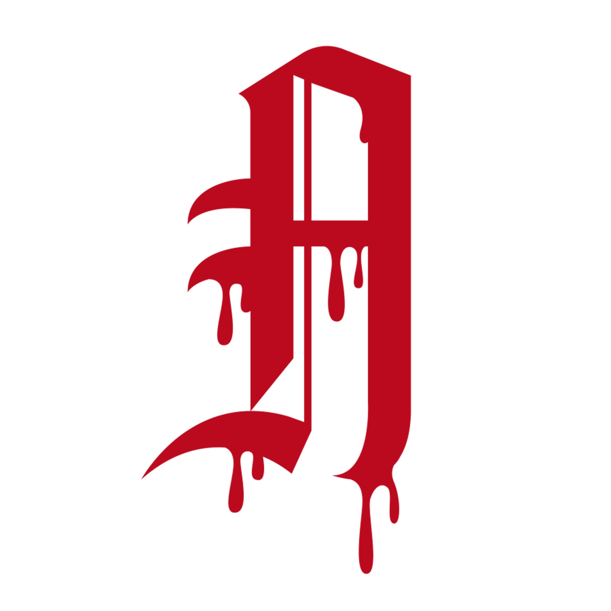 Bloody Dripping Letters Printable Bloody Letters Digital - Etsy