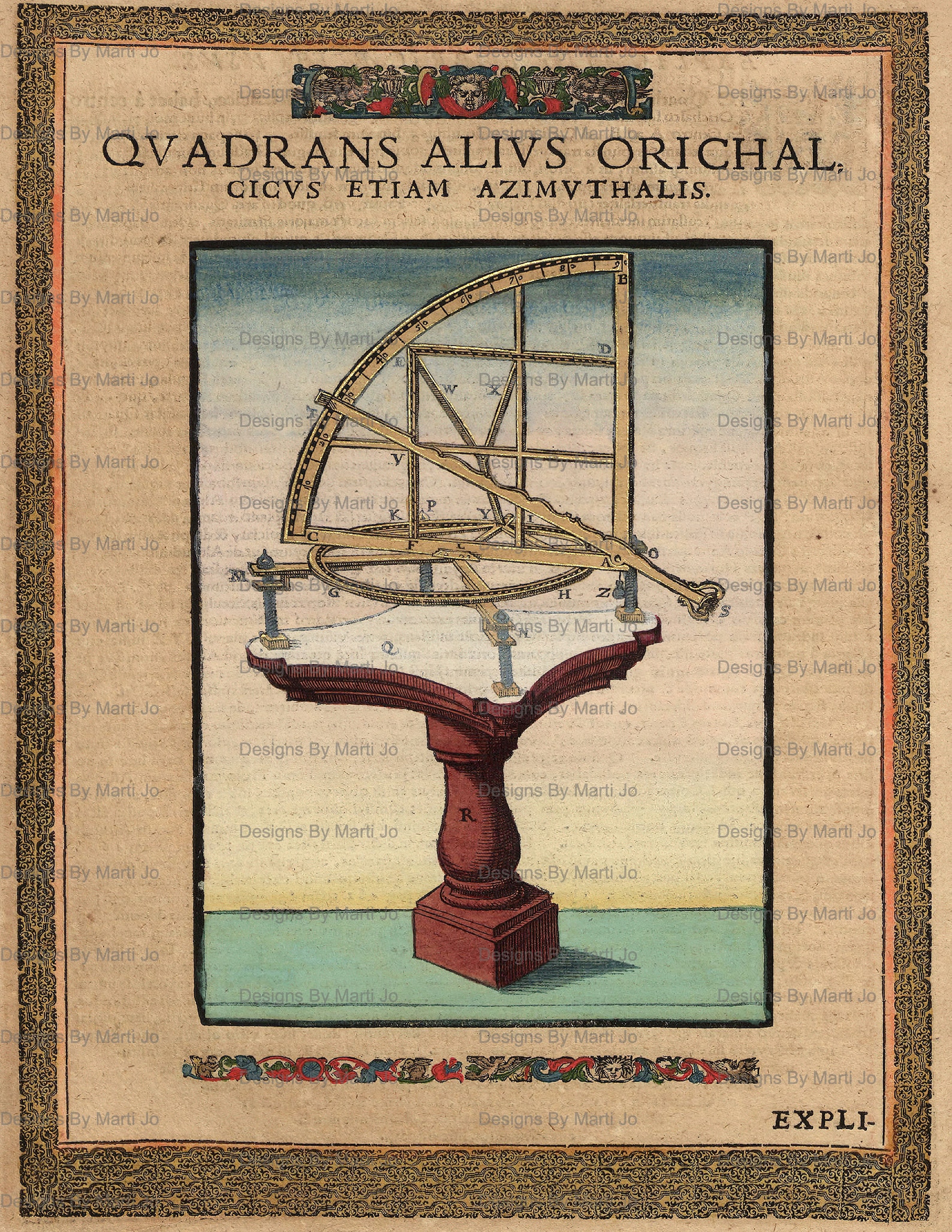 Vintage Colored Astronomical/geometry Themed Paper Set 25 - Etsy