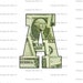 Varsity Money Letters Digital Clipart | Printable Varsity Dollar ...