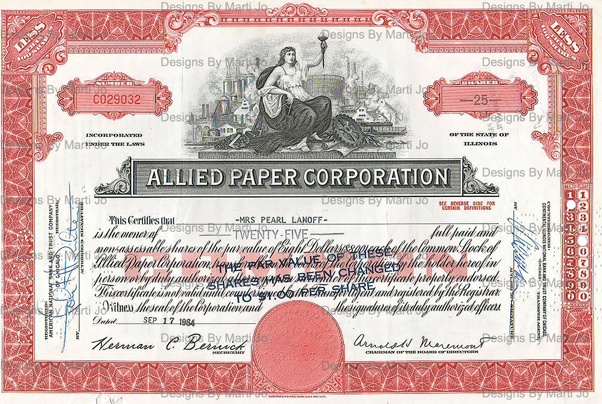 Vintage Stock Certificates Set 3 Vintage Financial Documents - Etsy