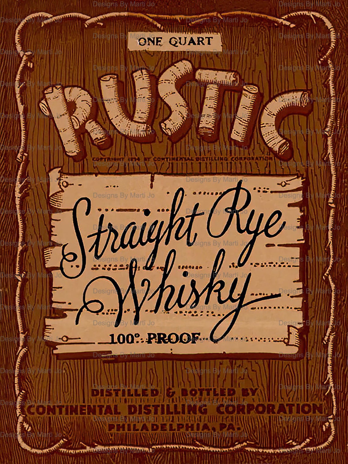 Vintage Whiskey Labels Set 3 | 50 Digital Old Whiskey Labels | BONUS ...
