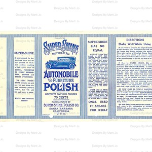 Vintage Product Box Templates | 12 8.5 X 11 Inch Product Packaging ...
