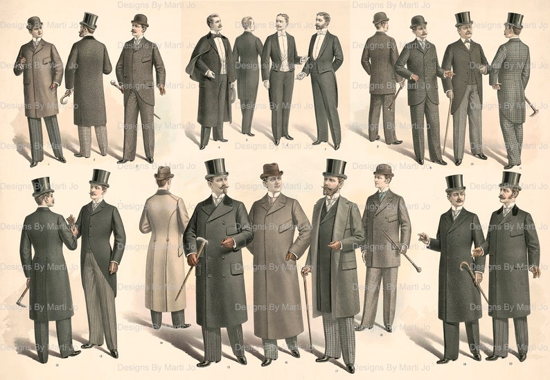 10 Vintage People Collage Set 2 Printable Antique People - Etsy