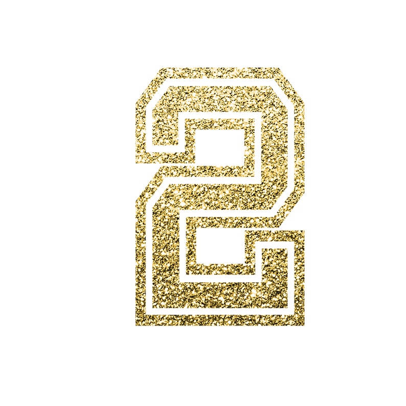 Gold Glitter Varsity Letters Digital Clipart Printable - Etsy