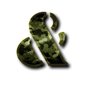 Camo Letters PNG Dark Green | Printable Military Alphabet, Numbers ...