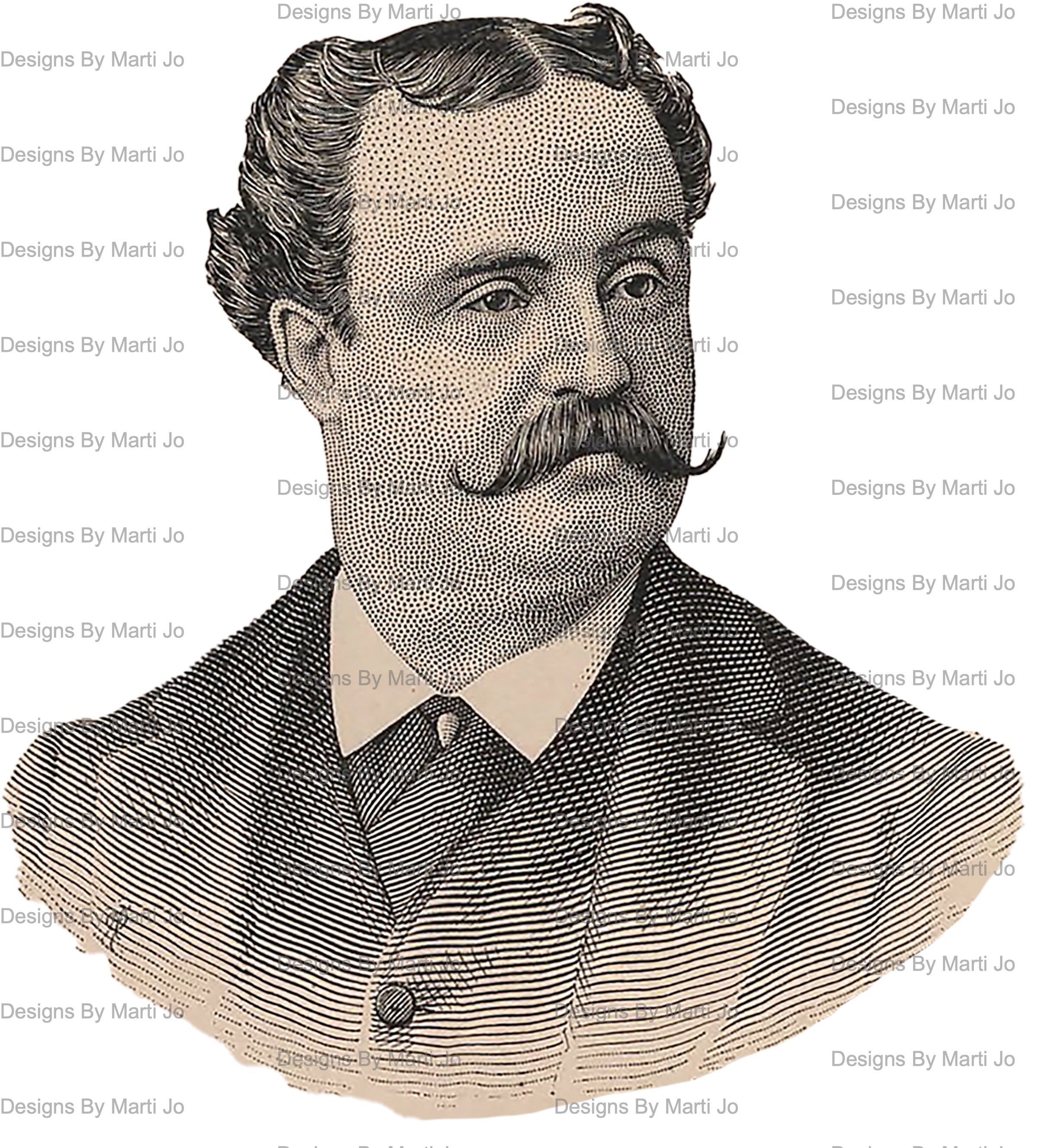 Vintage Men's Portraits 25 Individual Engravings 2 - Etsy