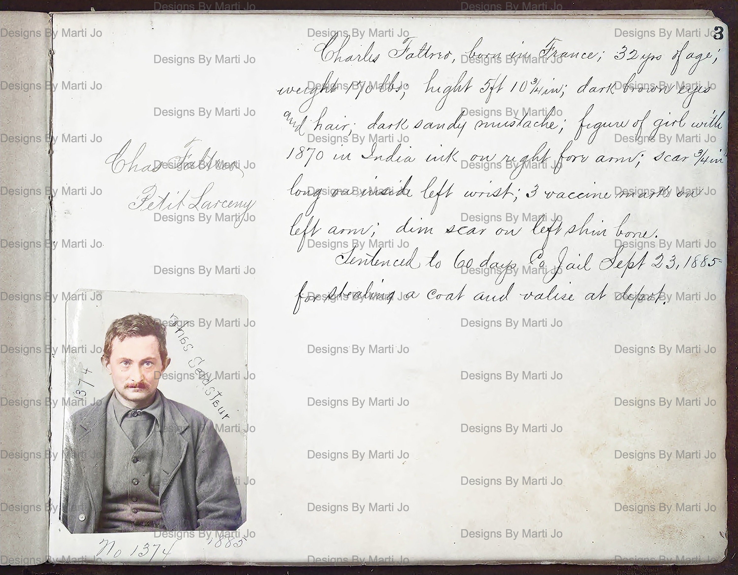 Vintage Mugshot Crime Book | 50 Criminal Record Jpgs | Includes ...