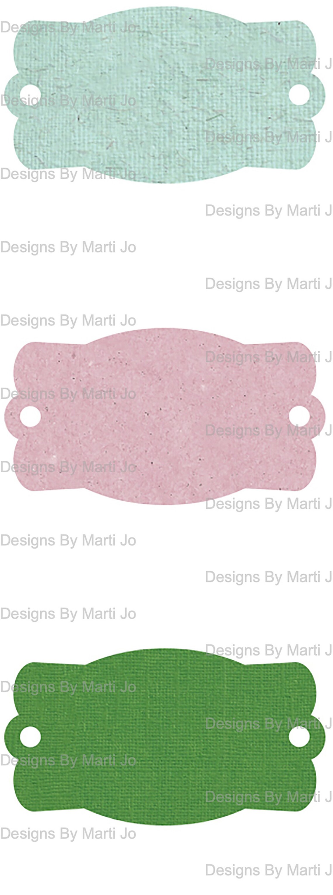 Printable Miniature Tags 10 Different Styles 50 Tags Total - Etsy