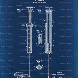 Vintage Medical Device Patent Prints | 20 Each 8.5 X 11 Regular and ...