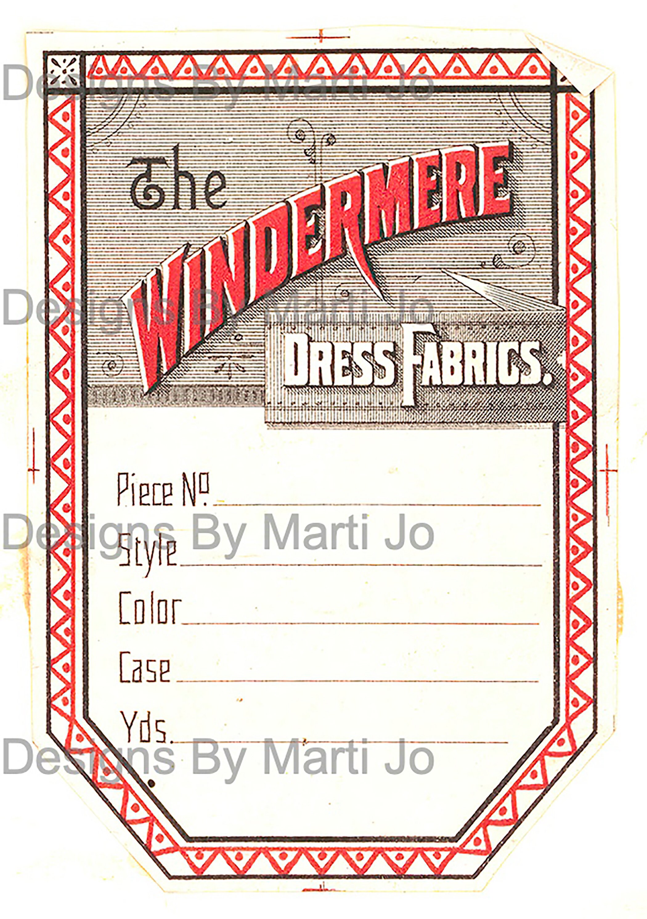 Vintage Clothing Related Labels Kit 1 | 50 Printable Vintage Clothes ...