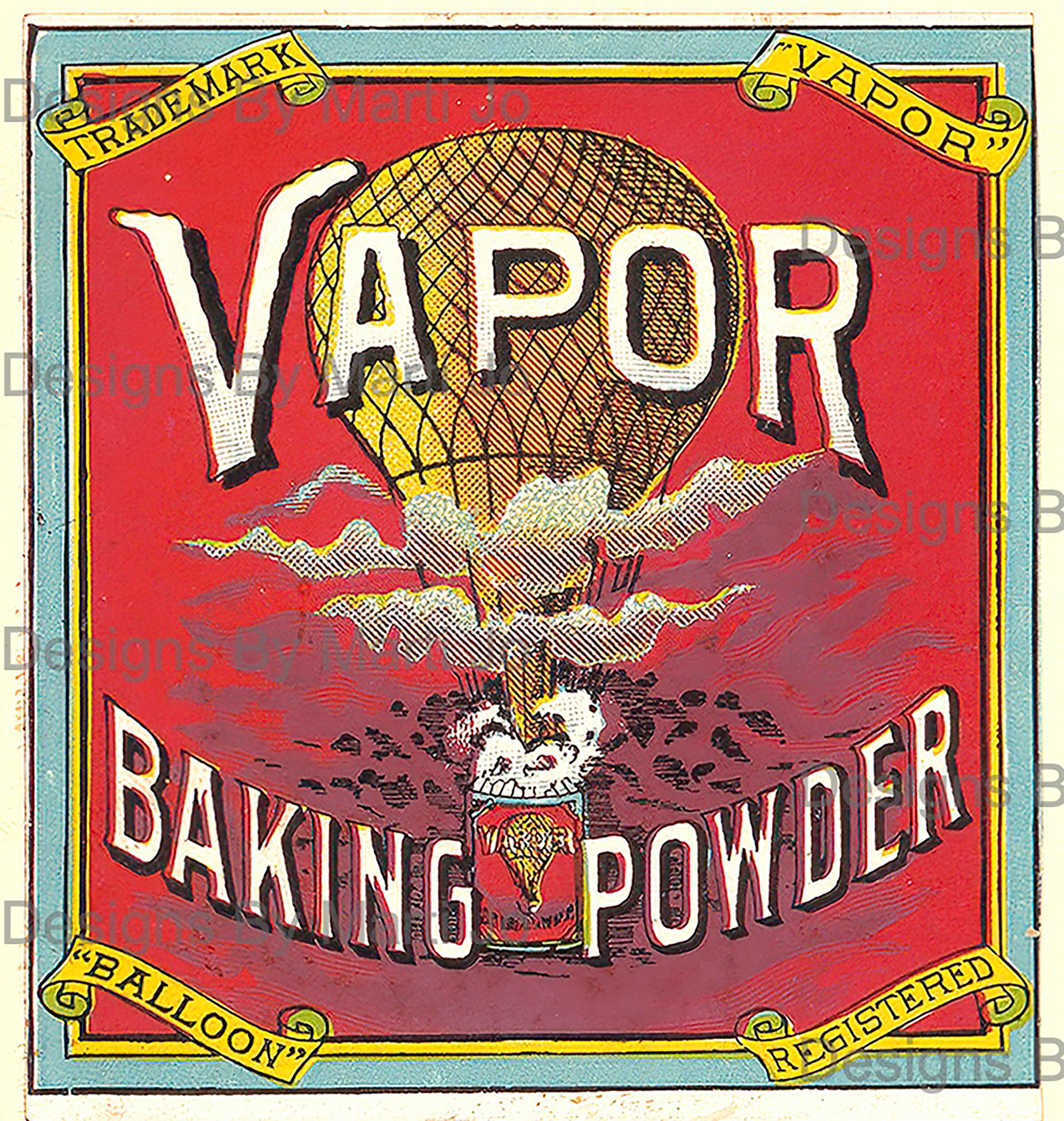 Vintage Baking Powder and Yeast Labels 35 Printable Vintage - Etsy