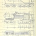 Vintage Train Drawings Paper Set | 21 Vintage Printable JPG Pages ...