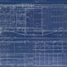 Vintage Train Drawings Blueprint Paper Set 15 Vintage - Etsy