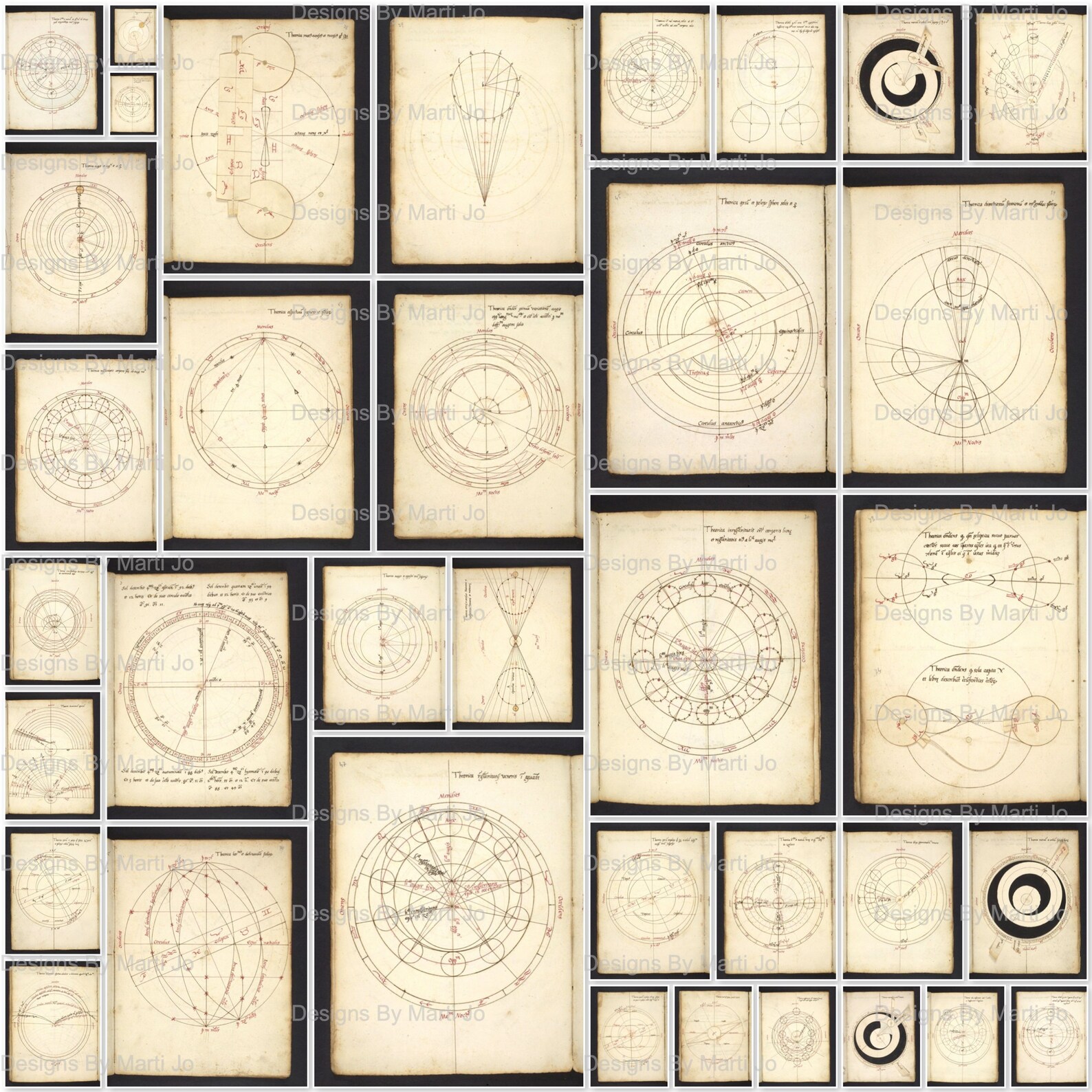 Vintage Astronomy Paper Set 2 36 Antique Astronomy Printable - Etsy