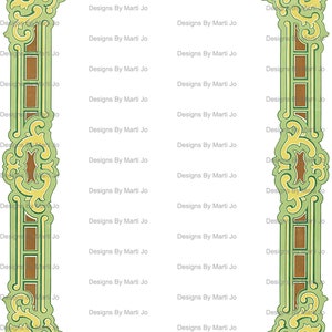 Rare Colored Vintage Digital Frames and Borders Set 2 | 20 Vintage ...