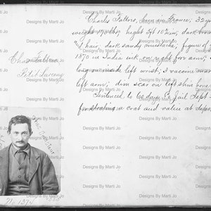 Vintage Mugshot Crime Book | 50 Criminal Record Jpgs | Includes ...