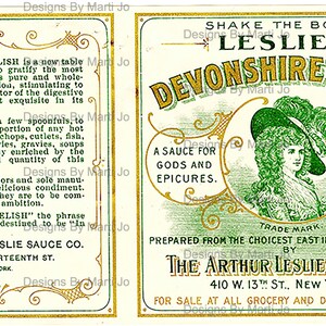 Vintage Condiment Labels Kit | 45 JPG Spices, Extracts, Syrups and ...