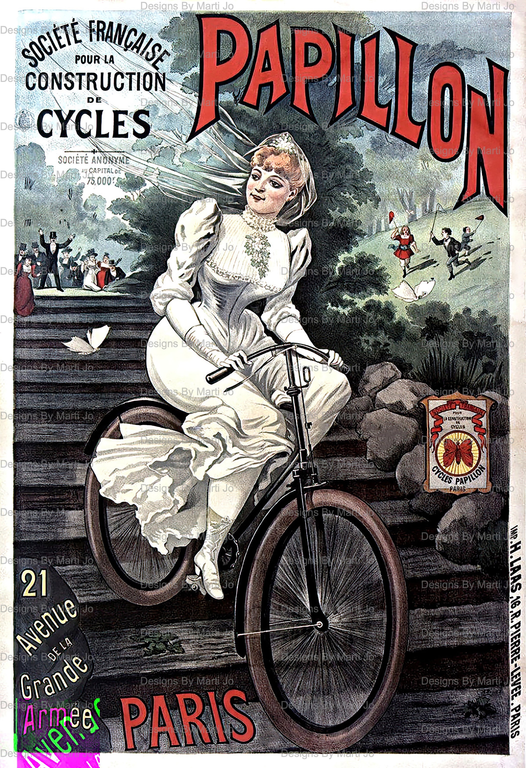 Vintage Bicycle Advertisement Poster Set 45 Vintage Biking - Etsy