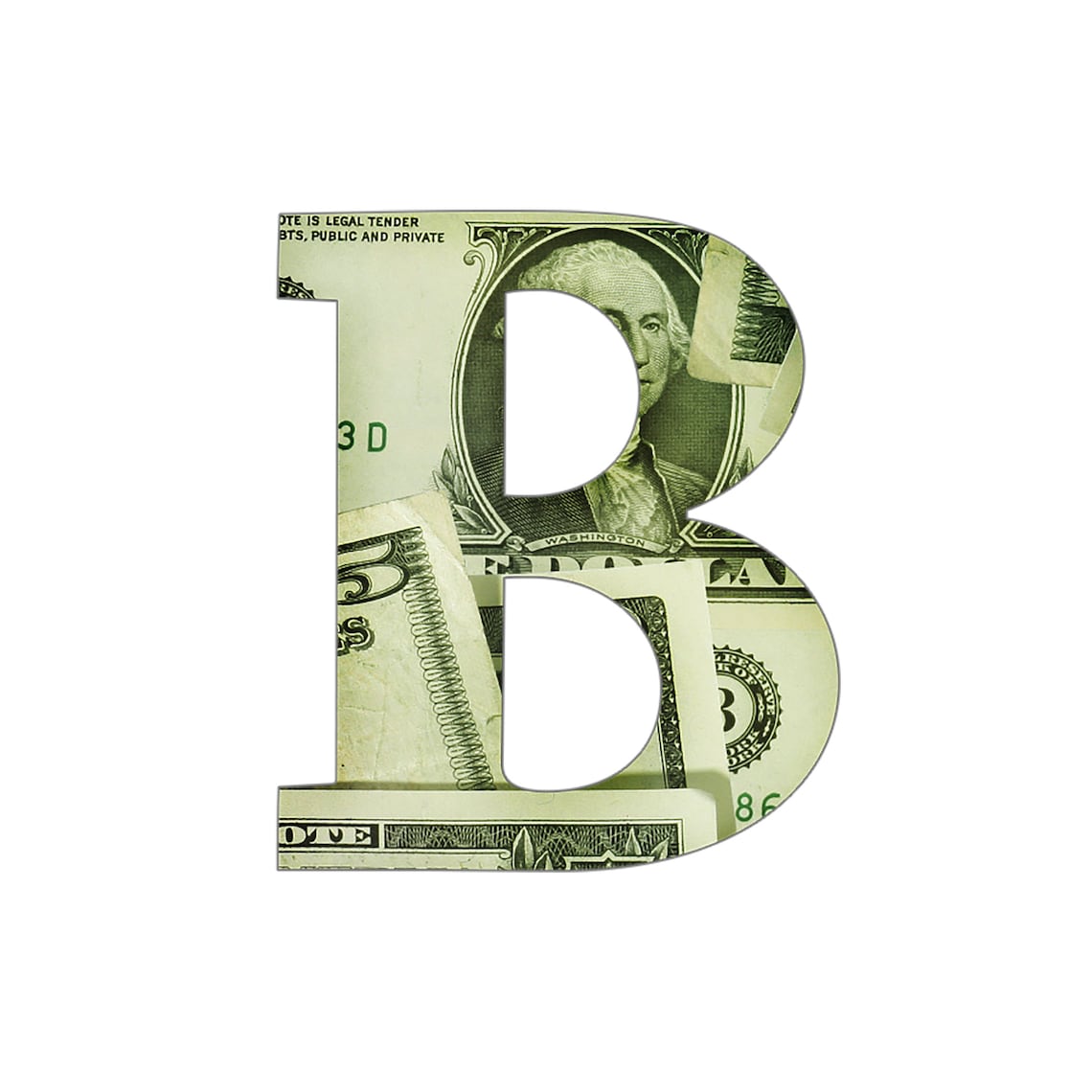 Money Letters Digital Clipart Printable Dollar Alphabet - Etsy