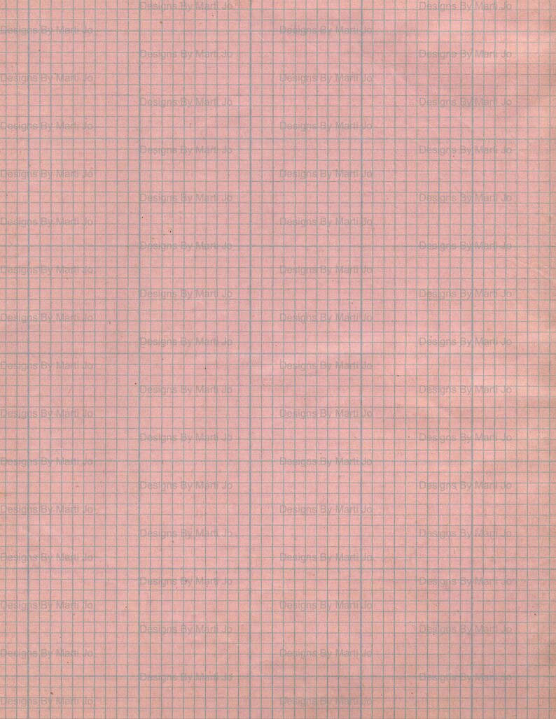 20 Lined and Grid Vintage Printable JPG Pages | Vintage Junk Journal ...