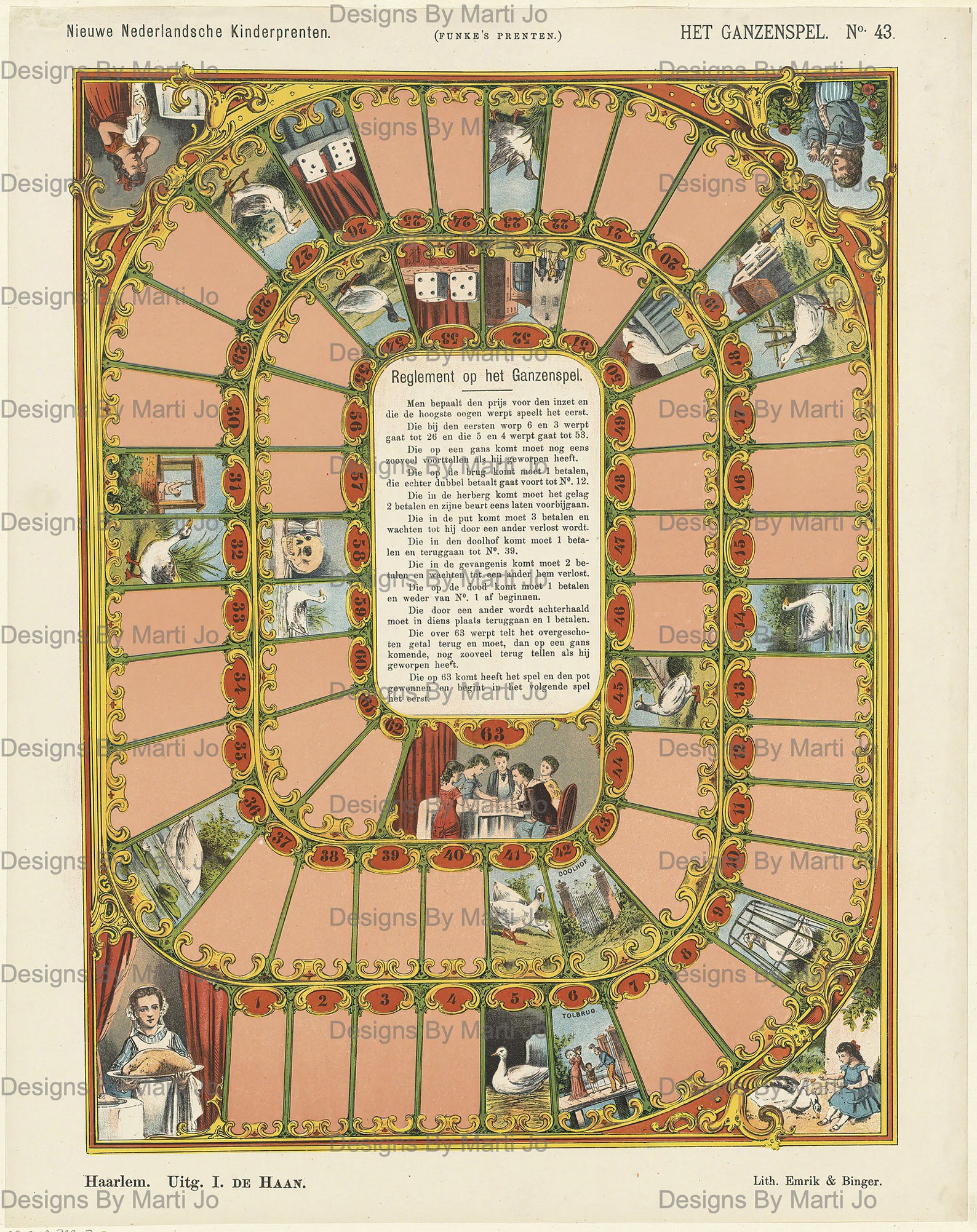 68 Vintage Printable Paper Game Pages Antique Foreign Paper - Etsy