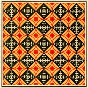 52 Vintage Geometric Tile Patterns - 12 X 12 Inches | Tile Pattern ...